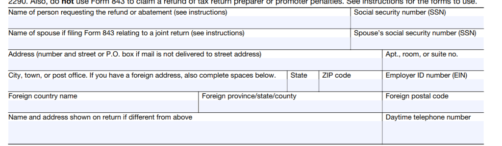 IRS Penalty Relief: Former IRS Agent's Form 843 Guide