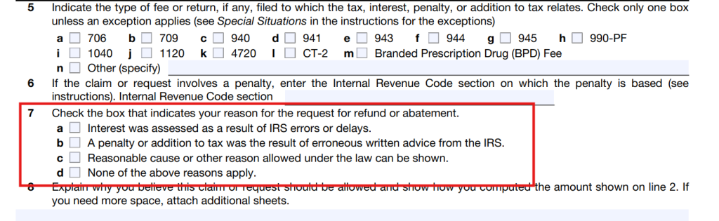 IRS Penalty Relief: Former IRS Agent's Form 843 Guide