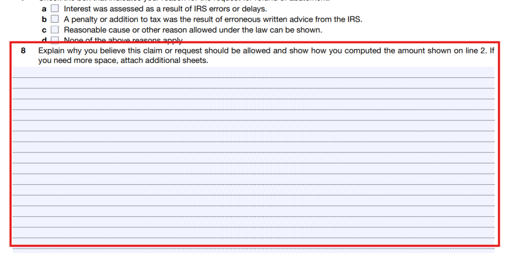 IRS Penalty Relief: Former IRS Agent's Form 843 Guide